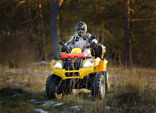 Gear Up, Limit Riders and Keep ATVs and ROVs Off Roads | CPSC.gov
