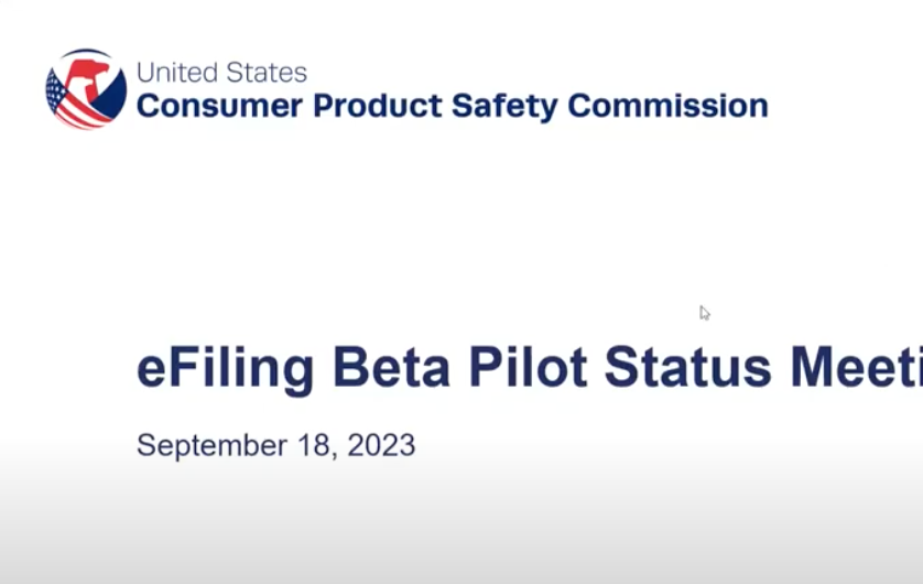 eFiling – CPSC’s Modern Approach for Filing Certificate Data | CPSC.gov