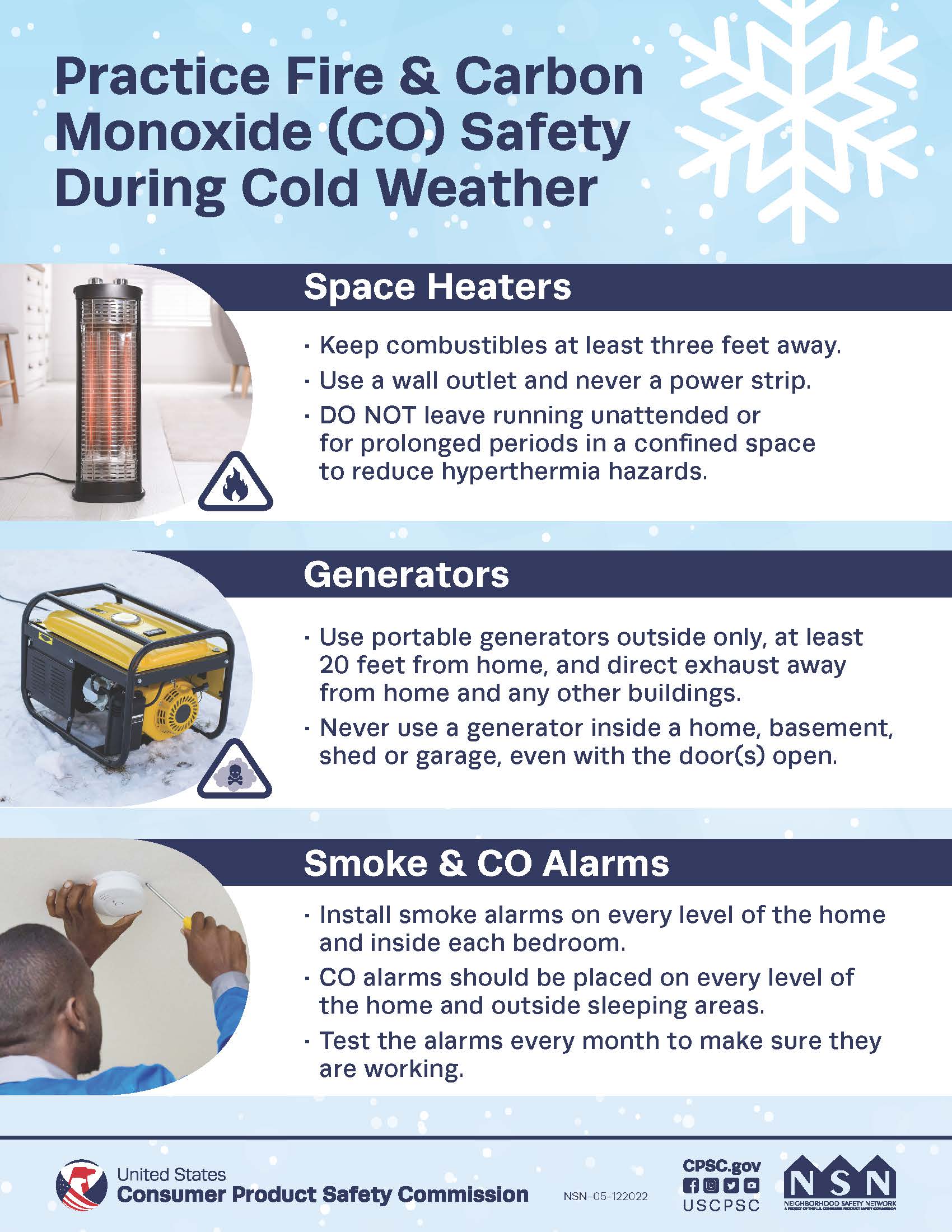 CPSC Warns Consumers to be Cautious When Using Space Heaters, Furnaces ...
