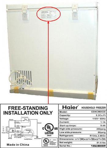 Haier America Expands Recall of Chest Freezers Due to Fire Hazard ...