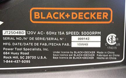 Black+Decker Portable Table Saws Made by Rexon Recalled Due to ...